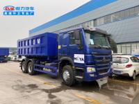 China Sinotruck Howo 20cbm Roll Off Hook Arm Garbage Truck 336hp 6x4 Waste Collection for sale