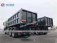 China Sinotruk Howo 336hp 20m3 Roll On Roll Off Garbage Truck Hook Lift for sale