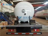 China HOWO RHD 8000 Liters LPG Bobtail Truck for Gas Station Refilling Dispenser for sale