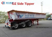 China Aussie Friendly ADR Standard 25cbm 3 Axle Side Dump Semi Trailer for sale