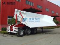 China 20T 30T 3 Axle OZ Side Dump Semi Trailer with NM450 Body and 25m3 Capacity for sale