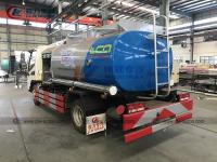 China JAC 5cbm Mobile Aviation Refueling Truck 5000 Liters Left Hand Drive Diesel for sale