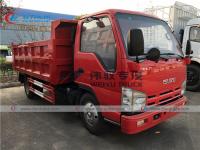 China 4x2 Light Duty ISUZU Dump Truck 5T Capacity with 120HP Engine and 2-4 Cubic Meter Loading for sale