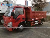China 4x2 Light Duty ISUZU Dump Truck 5T Capacity with 120HP Engine and 2-4 Cubic Meter Loading for sale