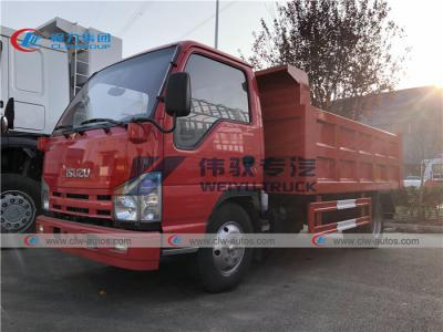 China 4x2 Light Duty ISUZU Dump Truck 5T Capacity with 120HP Engine and 2-4 Cubic Meter Loading for sale
