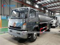 China 10,000L 160hp Oil Tanker Truck for Vehicles Refueling Diesel Petrol for sale