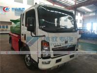 China Howo 160hp Right Hand Drive 5000L Petrol Tanker Truck for Fuel Delivery for sale