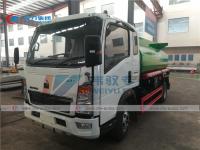 China Howo 160hp Right Hand Drive 5000L Petrol Tanker Truck for Fuel Delivery for sale
