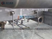 China ADR Standard 3 Axles Grain End Tagalong Semi Trailer 10600mm 30000L for sale