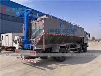 China Dongfeng 4x2 30m3 Cattle Feed Truck with 3 Screw Augers 22kW 380V for sale