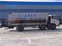 China Dongfeng 4x2 30m3 Cattle Feed Truck with 3 Screw Augers 22kW 380V for sale