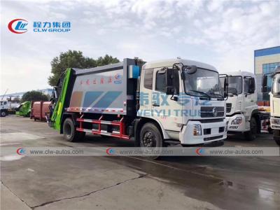 China Dongfeng Left Hand Driving 8 Tons Garbage Compactor Truck for sale