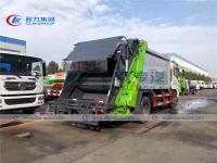 China Dongfeng Left Hand Driving 8 Tons Garbage Compactor Truck for sale