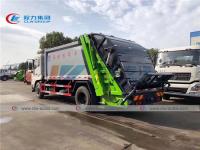 China Dongfeng Left Hand Driving 8 Tons Garbage Compactor Truck for sale