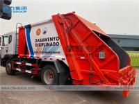 China Dongfeng D9 10M3 10CBM Rear Loader Garbage Compactor Truck for sale