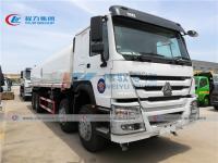 China RHD Howo 20m3 Water Dispenser Truck 20000L Water Bowser Tanker for Tree Irrigation for sale