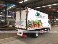 China ISUZU 3 Ton 4 Ton Refrigerated Van Truck for Ice Cream Delivery 3360mm Wheelbase for sale