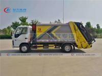 China ISUZU 600P 5cbm Hydraulic Garbage Compactor Truck 120HP Euro IV for sale