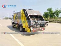 China ISUZU 600P 5cbm Hydraulic Garbage Compactor Truck 120HP Euro IV for sale