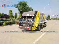 China ISUZU 600P 5cbm Hydraulic Garbage Compactor Truck 120HP Euro IV for sale