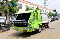 China Dongfeng 4X2 6 CBM Garbage Compactor Truck with 102HP Engine and Carbon Steel Body for Municipal Waste Management for sale