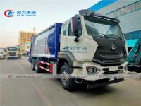 China Sinotruk Hohan 340HP 20CBM Garbage Compactor Truck Euro 4 Diesel Engine for sale