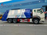 China Sinotruk Hohan 340HP 20CBM Garbage Compactor Truck Euro 4 Diesel Engine for sale