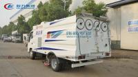 China Isuzu 4x2 Vacuum Suction Truck 5cbm Coal Mining Ash Cleaning Road Sweeper for sale