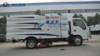 China Isuzu 4x2 Vacuum Suction Truck 5cbm Coal Mining Ash Cleaning Road Sweeper for sale