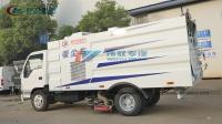 China Isuzu 4x2 Vacuum Suction Truck 5cbm Coal Mining Ash Cleaning Road Sweeper for sale
