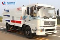 China Dongfeng 9cbm Vacuum Street Sweeper Truck 10.00R20 Tire 170kw Diesel for sale