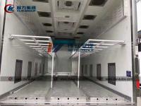 China Dongfeng 4x2 Thermostatic Day Old Chick Transport Truck 6800x2480x2500mm for sale