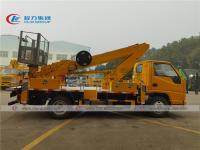 China JMC 21m Telescopic Aerial Working Platform Truck for Street Light Repair 4x2 for sale