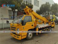 China JMC 21m Telescopic Aerial Working Platform Truck for Street Light Repair 4x2 for sale