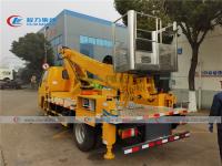 China JMC 21m Telescopic Aerial Working Platform Truck for Street Light Repair 4x2 for sale