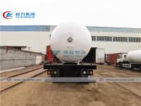 China FUWA Axle 25T 54000L LPG Tanker Trailer with Sun Shelter for Propane Transport for sale