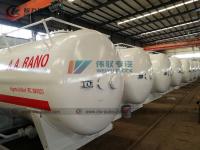 China 10000L SA516 LPG Storage Tank 5mt Dispenser Skid Station for Cylinder Refilling for sale