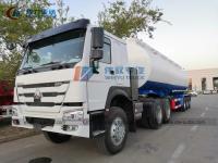 China 3 Axle 38cbm 50cbm Oil Refueling Semi Trailer Truck Fuel Tank Dispenser for sale