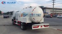 China Dongfeng 5000L LPG Bobtail Truck 2.5 Ton Propane Delivery Tanker with Dispenser for sale