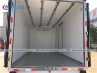 China JAC 4x2 5 Ton Refrigerator Box Truck 120HP Frozen Fish Transport for sale