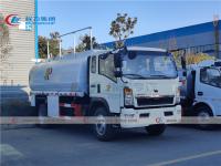 China Howo L3W 160HP 10000L Oil Bowser Truck for Mobile Diesel Refueling for sale