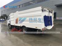 China Dongfeng 4X2 Left Hand Drive Vacuum Street Sweeper Truck 5cbm 2.5cbm for sale