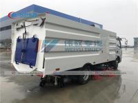 China Dongfeng 4X2 Left Hand Drive Vacuum Street Sweeper Truck 5cbm 2.5cbm for sale