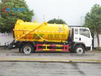 China Howo 160HP 8m3 Vacuum Sewage Suction Truck Diesel Engine 8000Liters for sale