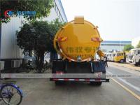 China Howo 160HP 8m3 Vacuum Sewage Suction Truck Diesel Engine 8000Liters for sale