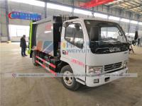 China Dongfeng 120HP 5 Ton Compressed Garbage Truck 7cbm Waste Collection Vehicle for sale