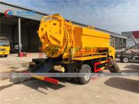 China Dongfeng 4000L High Pressure Vacuum Septic Suction Truck 16MPA 130L/min for sale