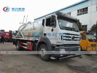 China North Benz Beiben 10000L Sewer Cleaning Truck 340HP Battioni Pagani MEC13500 for sale