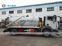 China North Benz Beiben 10000L Sewer Cleaning Truck 340HP Battioni Pagani MEC13500 for sale
