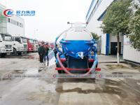 China Dongfeng 120HP 6cbm Vacuum Sewage Suction Truck 6000L Tanker for sale